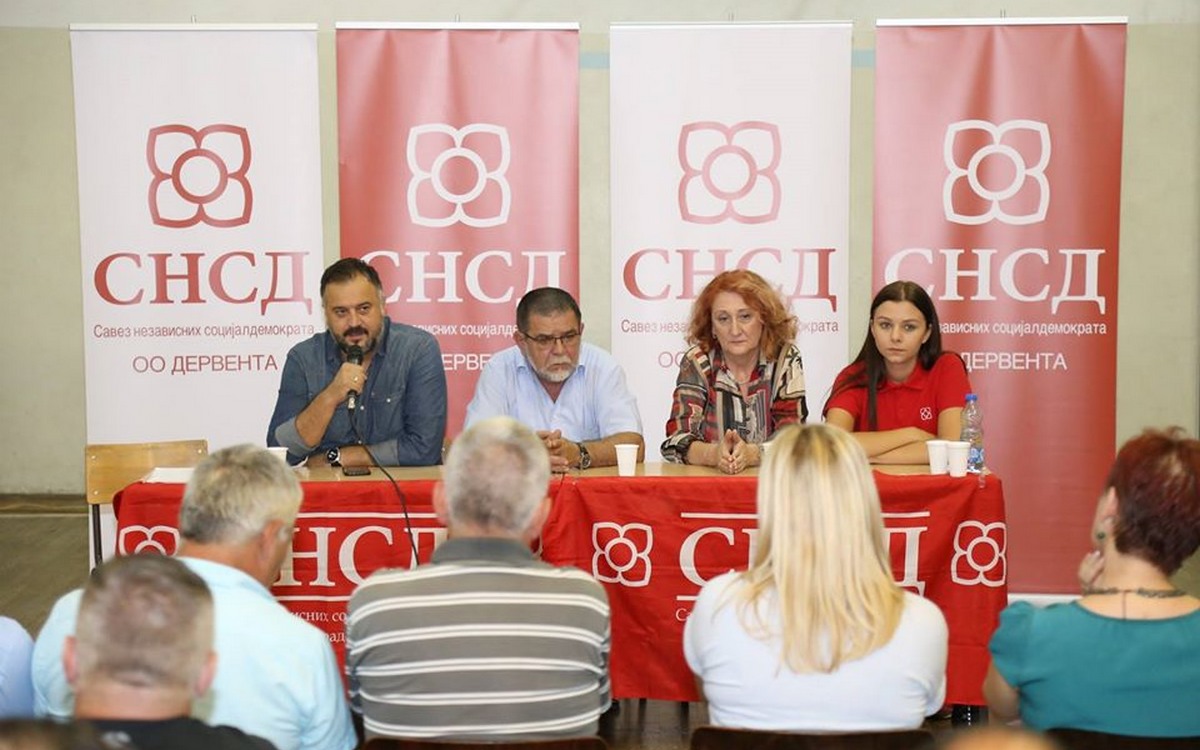 SNSD Derventa: Igor Žunić na čelu Izbornog štaba - Glas Regije